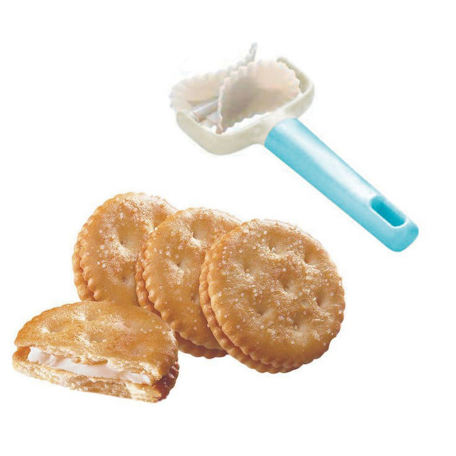 melotizhi Cookie Cutter Round Rectangle Cake Diy Wave Cookie Cutter ...