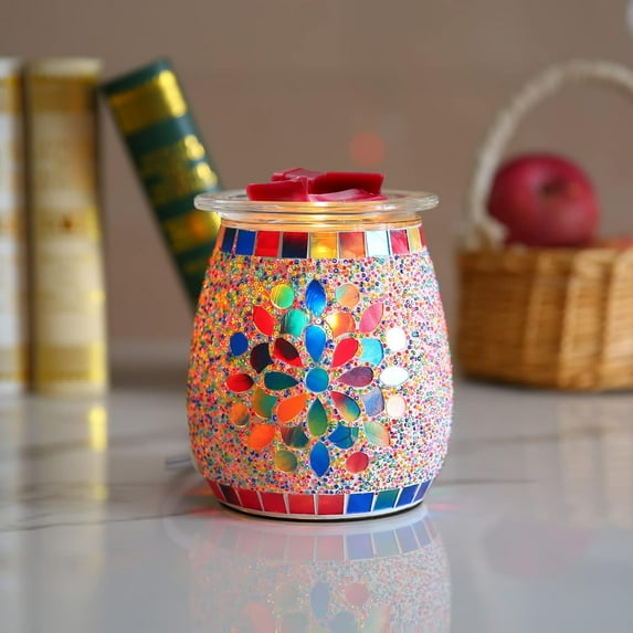 melt Warmer Electric Oil Burner Candle Wax Warmer Romantic Aroma Warmer ...