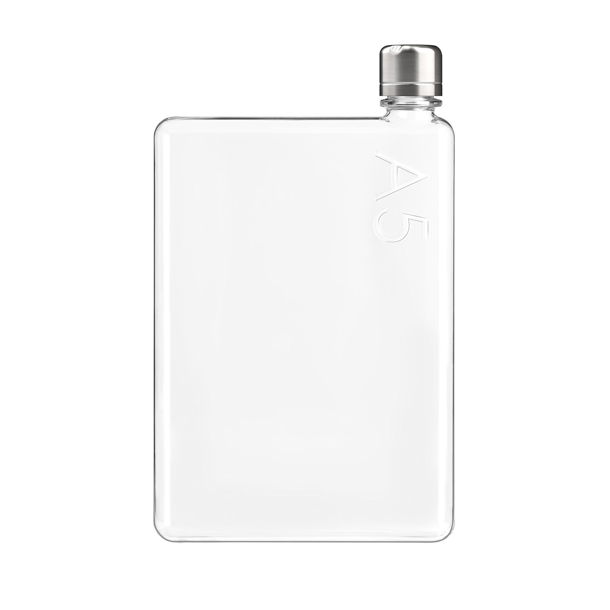 Free Shipping! A5 memobottle: 25oz Flat Reusable Water Bottle For On ...