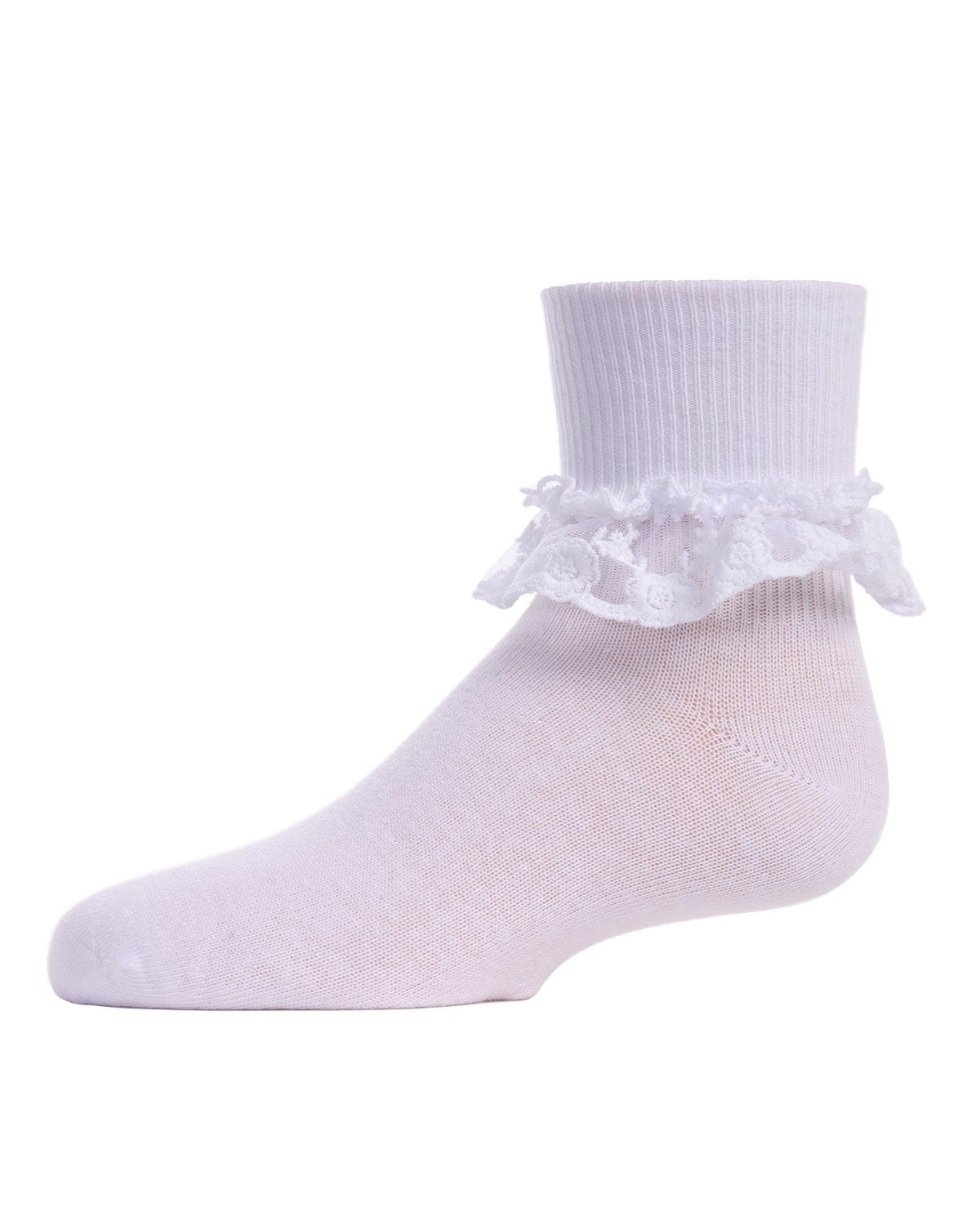memoi little girl socks with ruffles | girls ruffle socks by memoi 2 ...