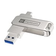 128GB USB Flash Drive, memzuoix Portable USB 3.2 Type-C Thumb Drive ...