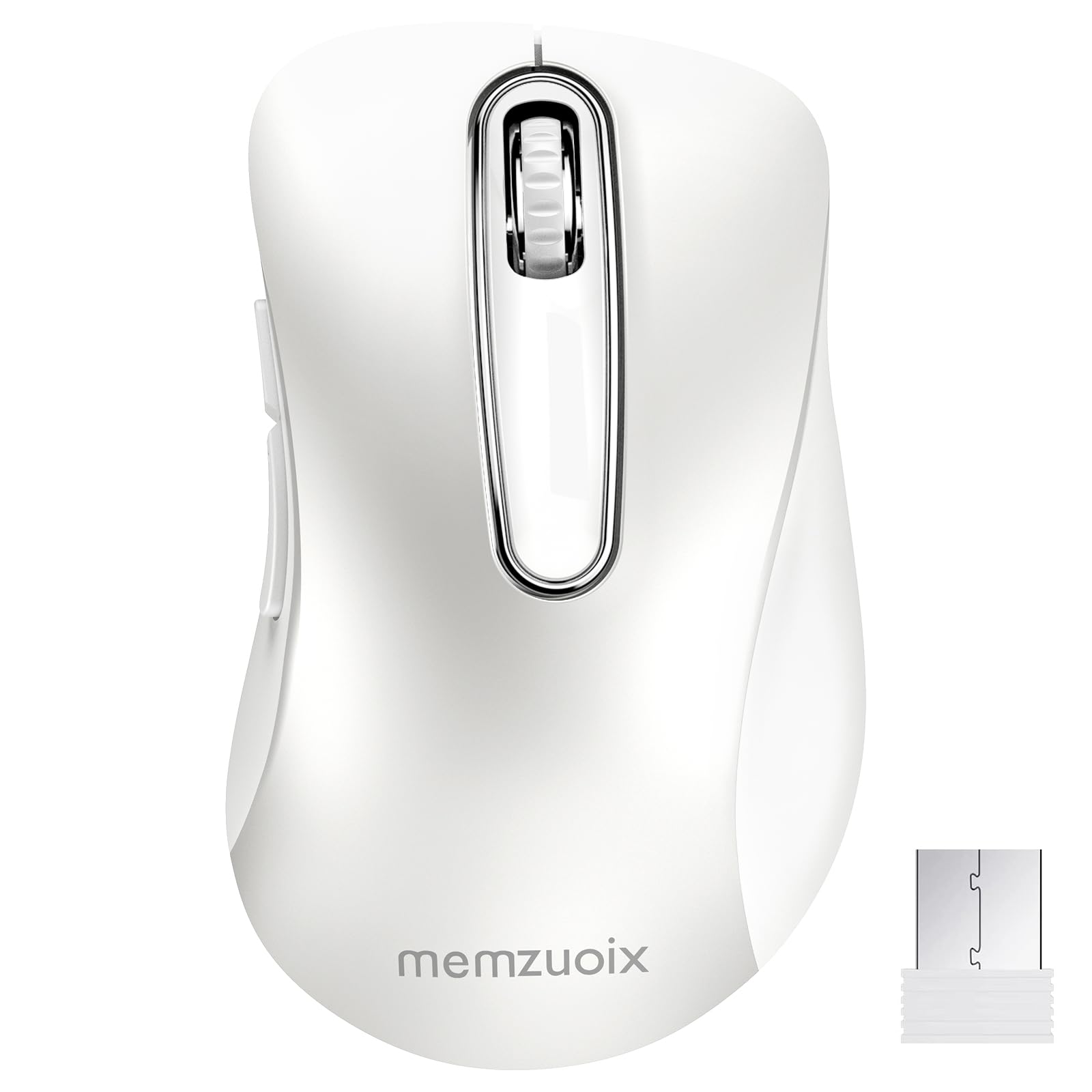 WL OPTICAL MICE WHITE W/BLACK ACCENTS 2.4GHZ - Walmart.com