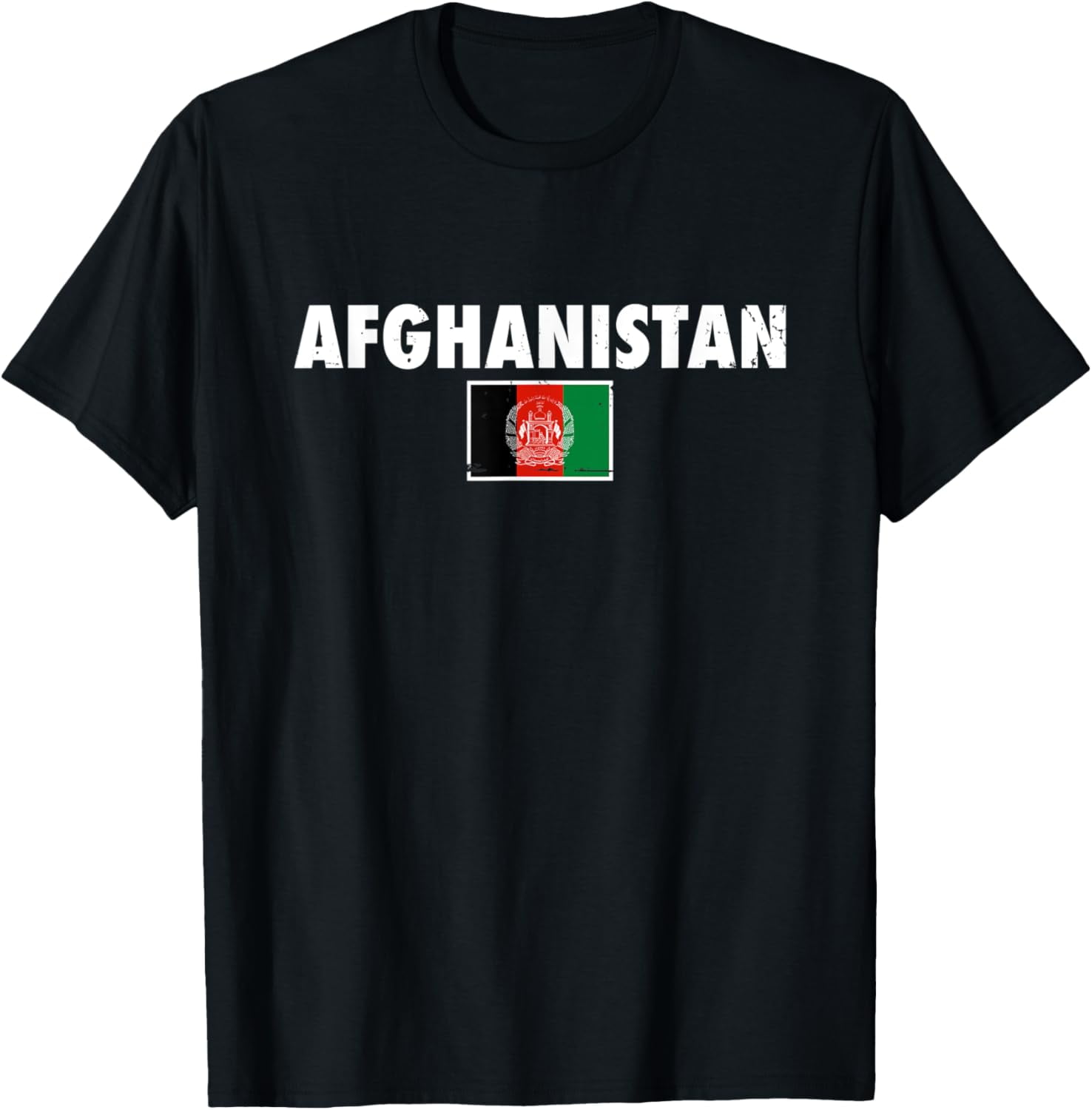 men and women can wear，Afghanistan Proud Afghan Flag T-Shirt - Walmart.com