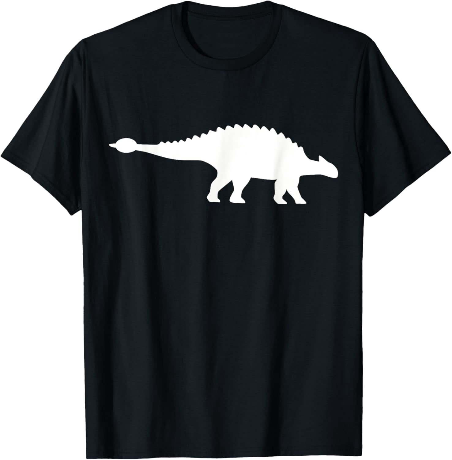men and women can wear，Ankylosaurus dinosaur T-Shirt - Walmart.com
