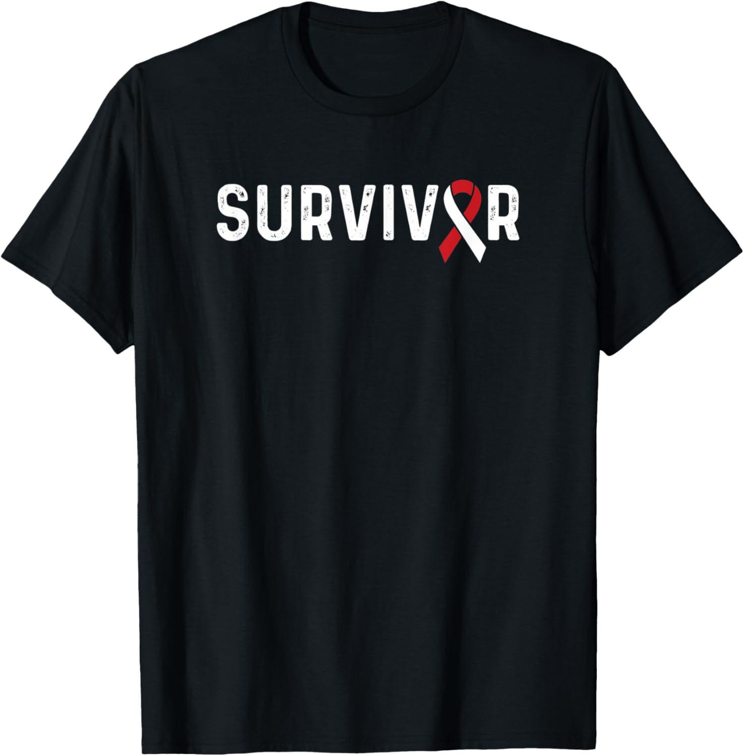men and women can wear，Aplastic Anemia Awareness Ribbon Survivor T ...