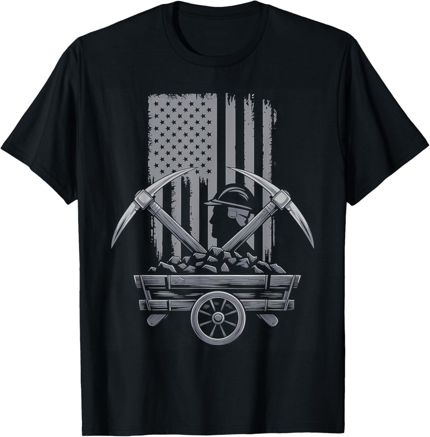 men and women can wear，Coalminer Coal Mining Coal Miner T-Shirt ...