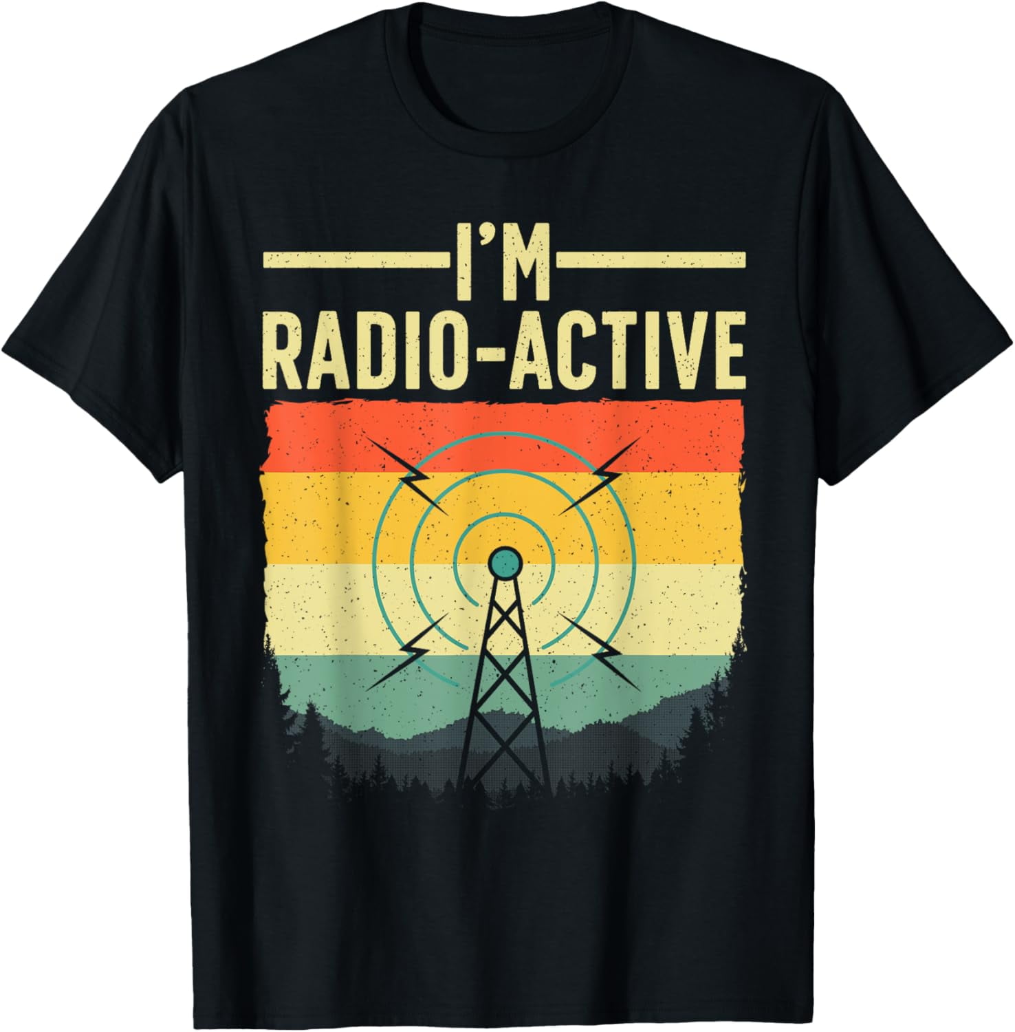 men and women can wear，Cool Ham Radio Art For Men Women Ham Operator ...