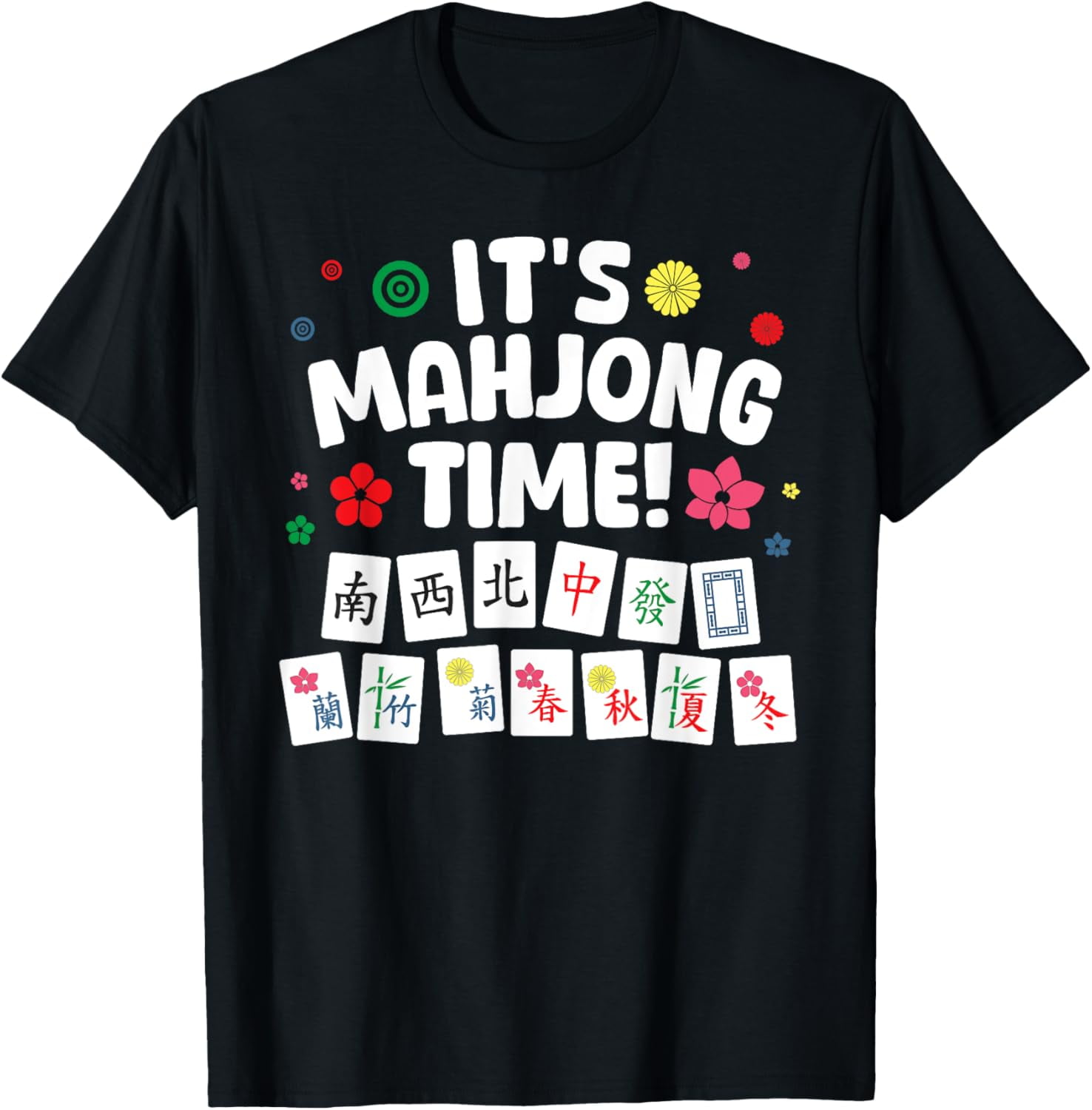 men and women can wear，Cute Mahjong Design For Men Women Tile Game ...