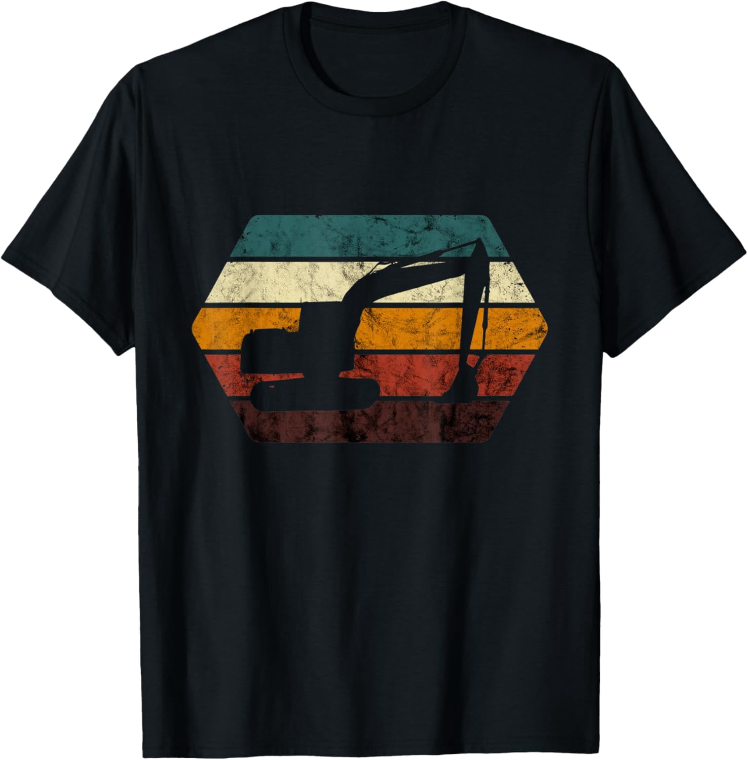 men and women can wear，Excavator Retro Vintage Dredging Backhoe ...