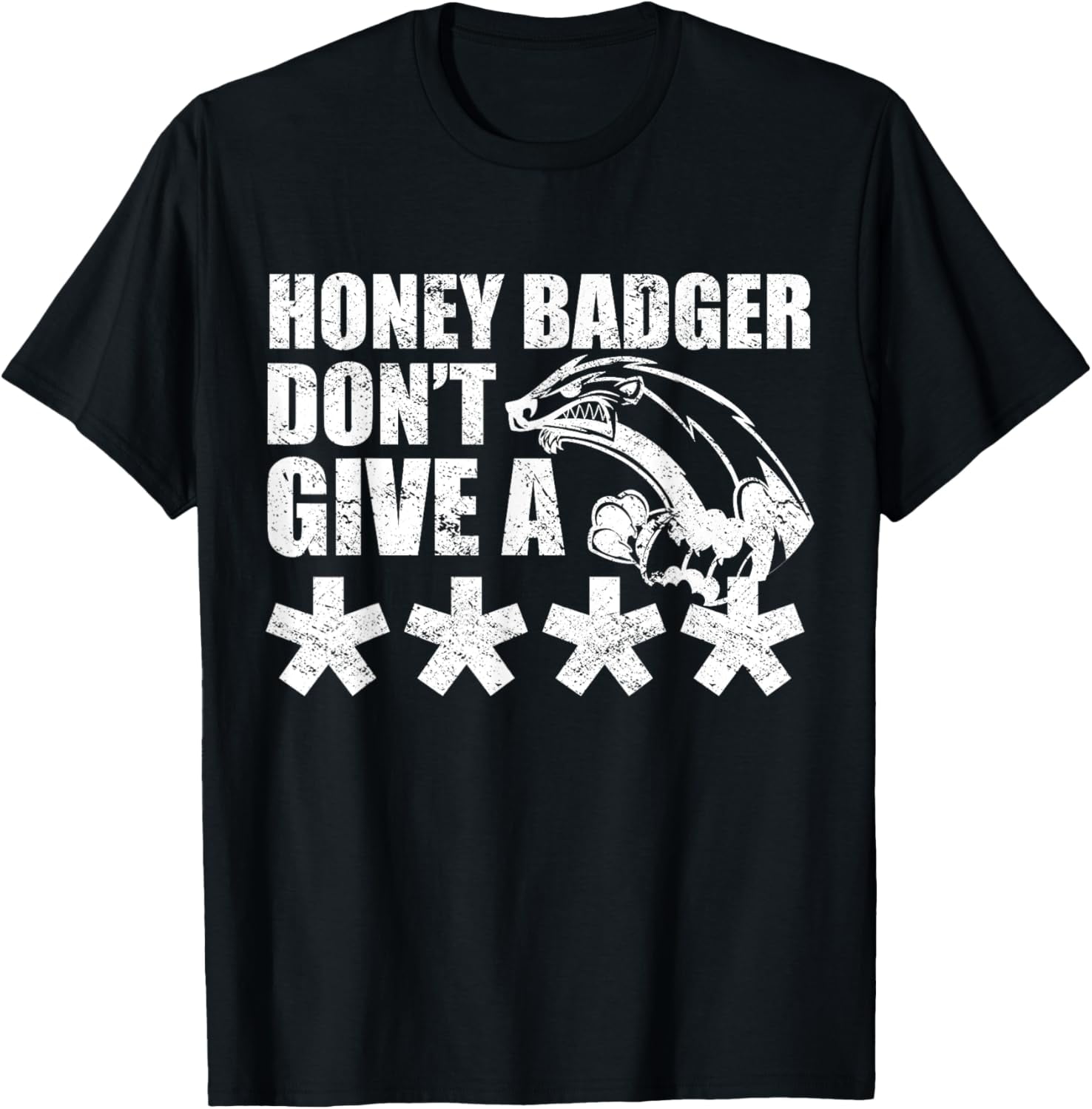 men and women can wear，Funny Honey Badger Animal Ratel - Honey Badger T ...