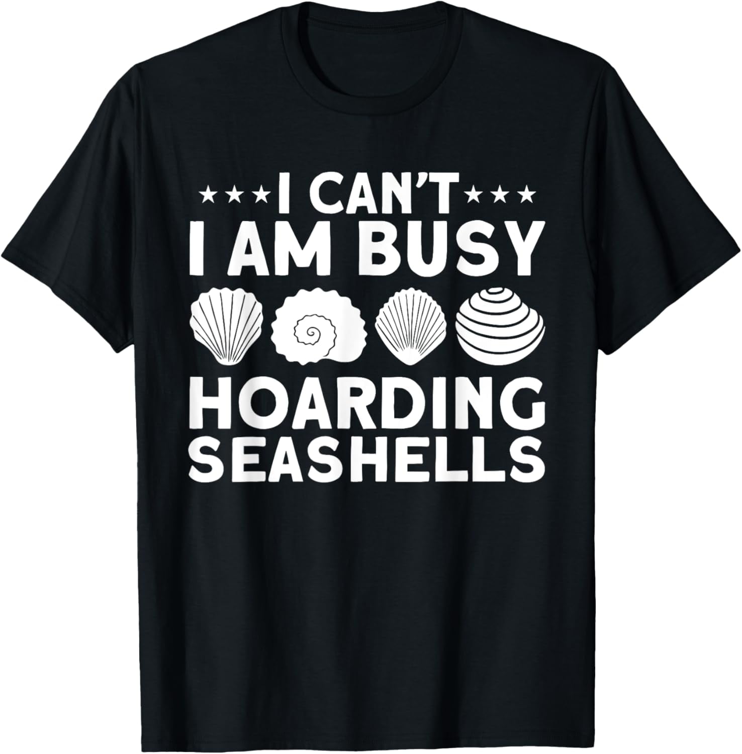 men and women can wear，Hoarding Seashells Beach Vacation Seashell ...