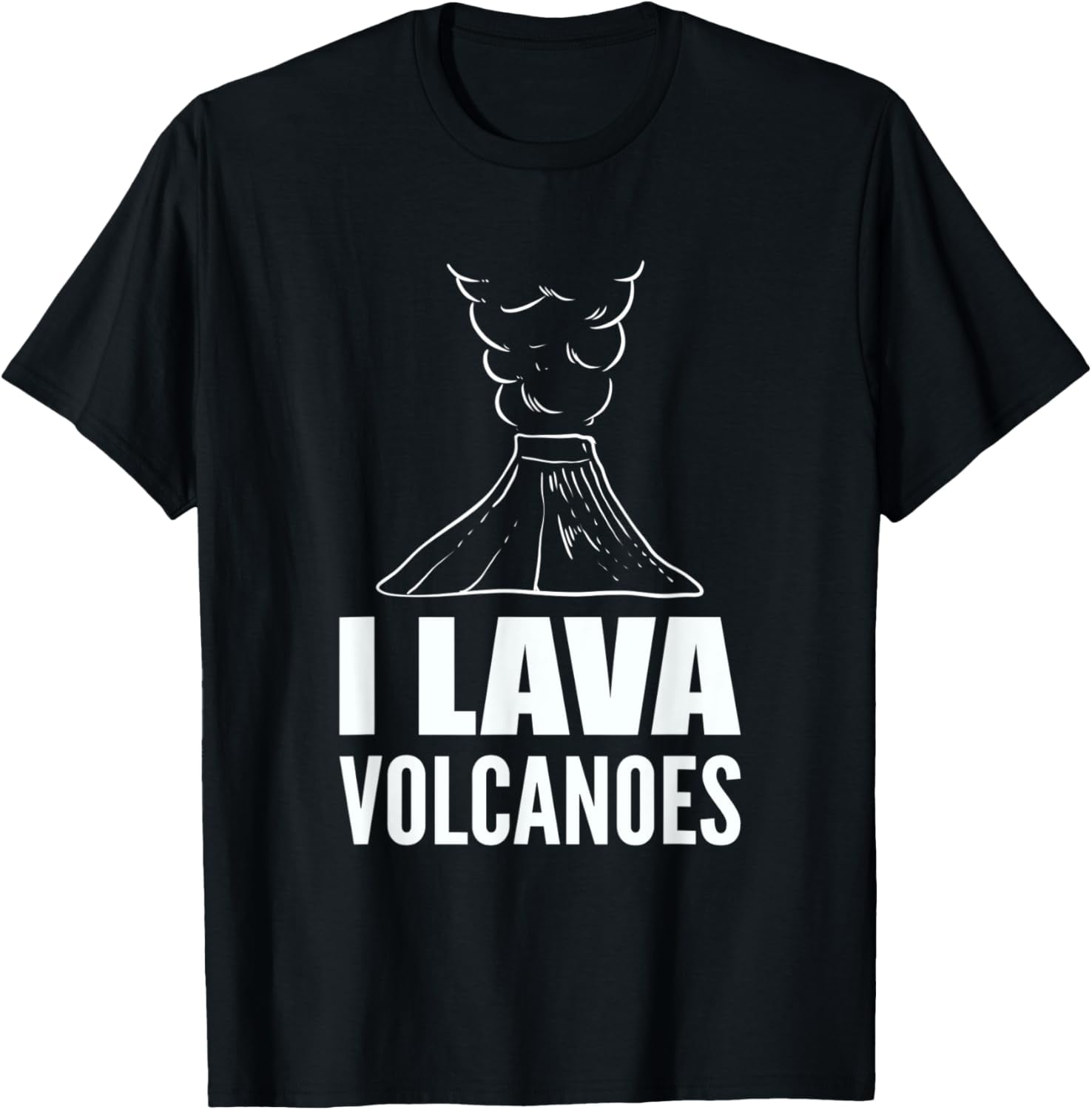 men and women can wear，I Lava Volcanoes Volcanologist T-Shirt - Walmart.com