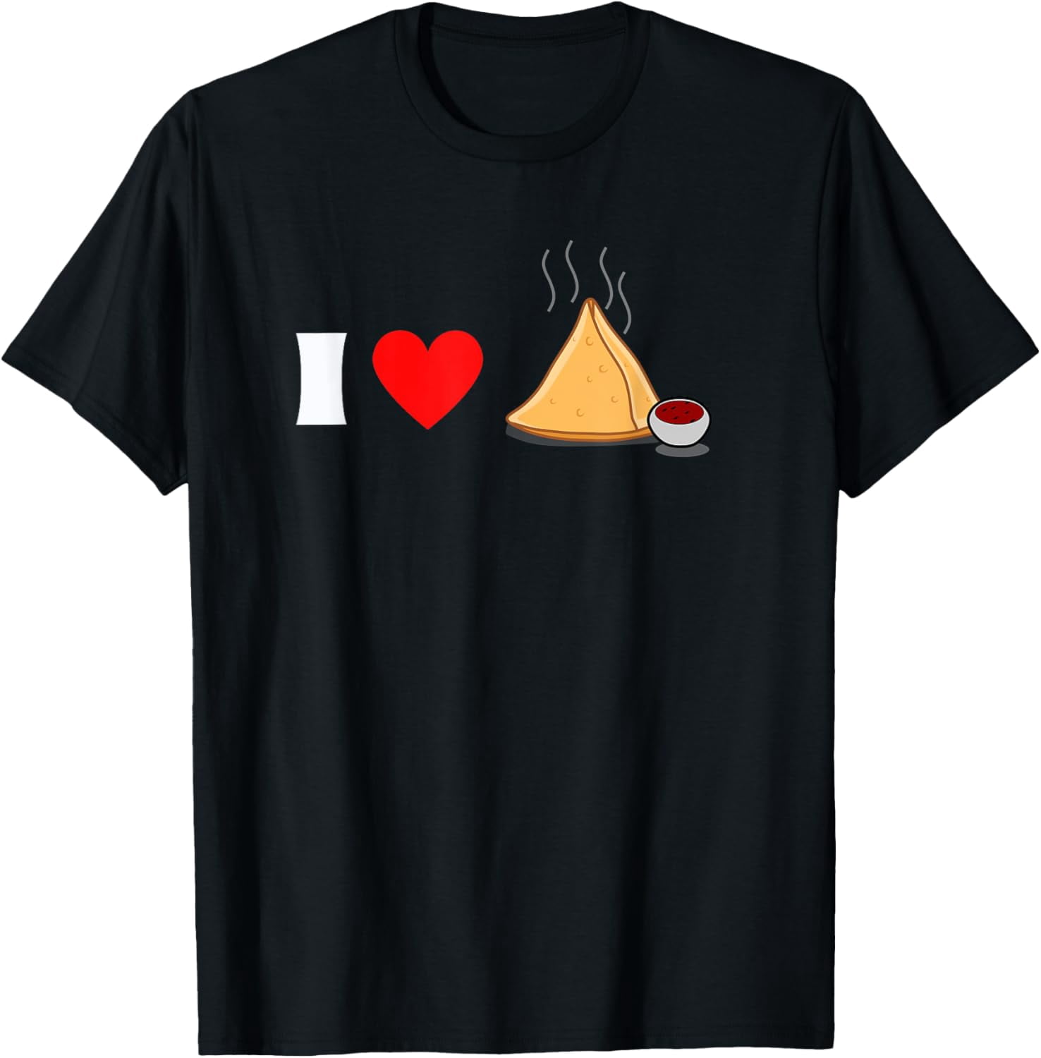 men and women can wear，I love samosa T-Shirt - Walmart.com