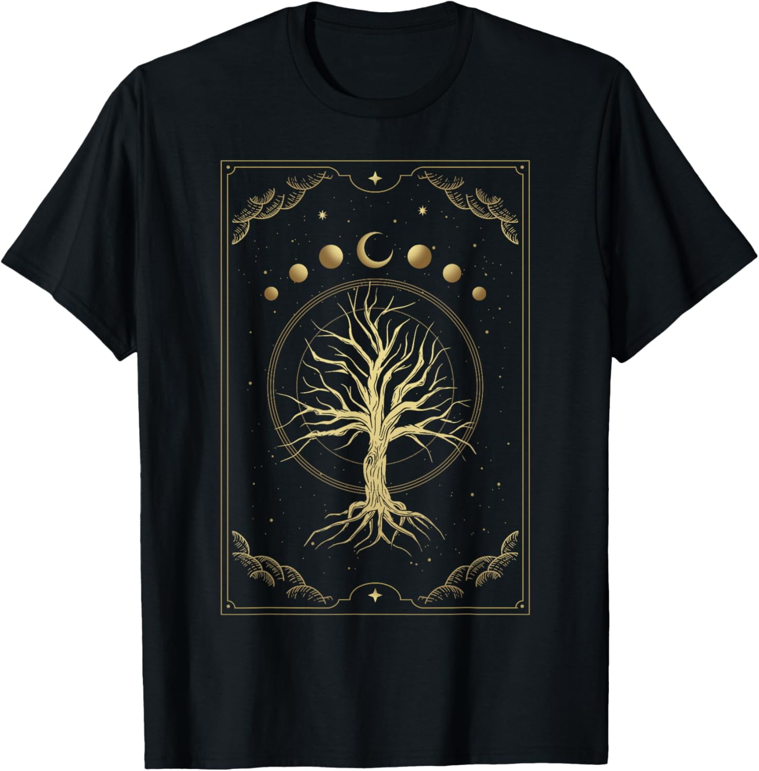 men and women can wear,Magical Sacred Tree With Celestial Moon Phase ...