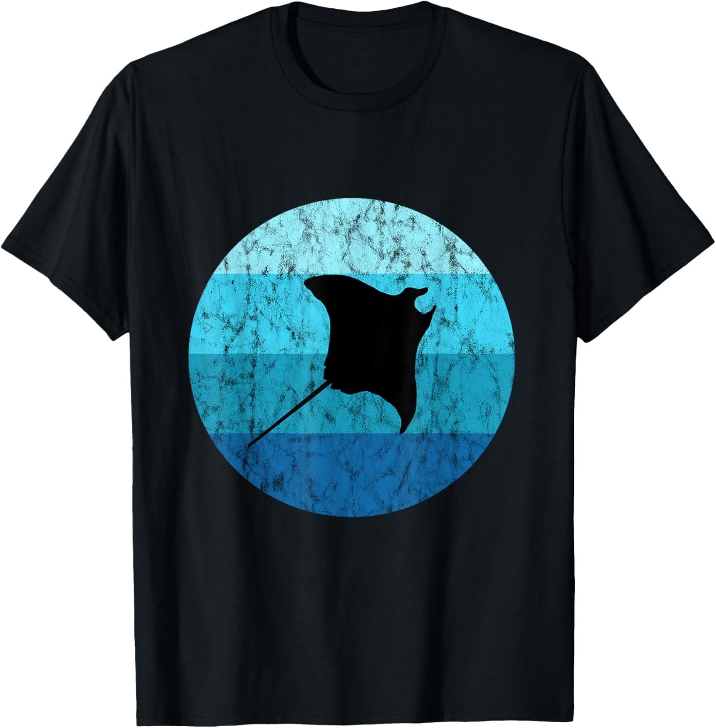 men and women can wear，Manta Ray Stingray Retro Vintage Ocean Sea ...