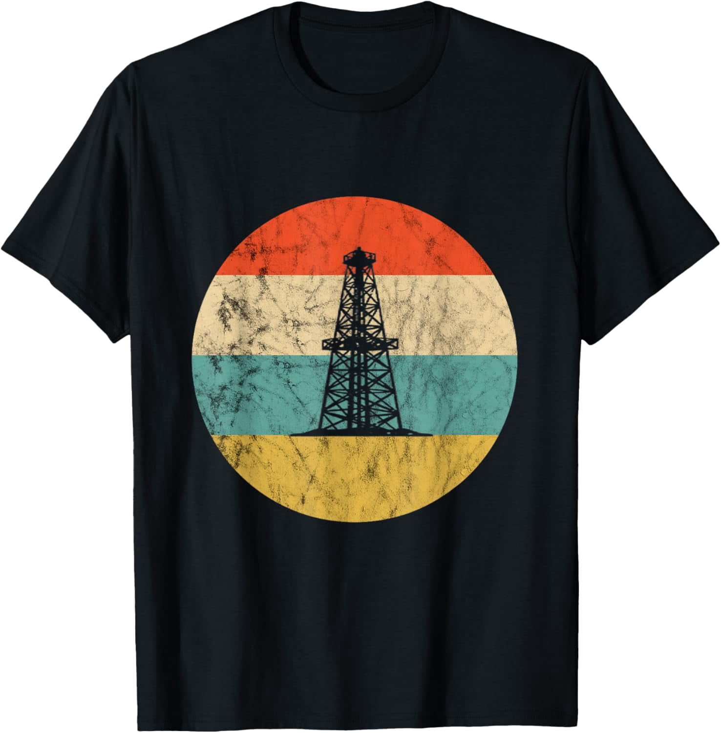 men and women can wear，Oil Rig Vintage Retro Oil Driller Oilman ...