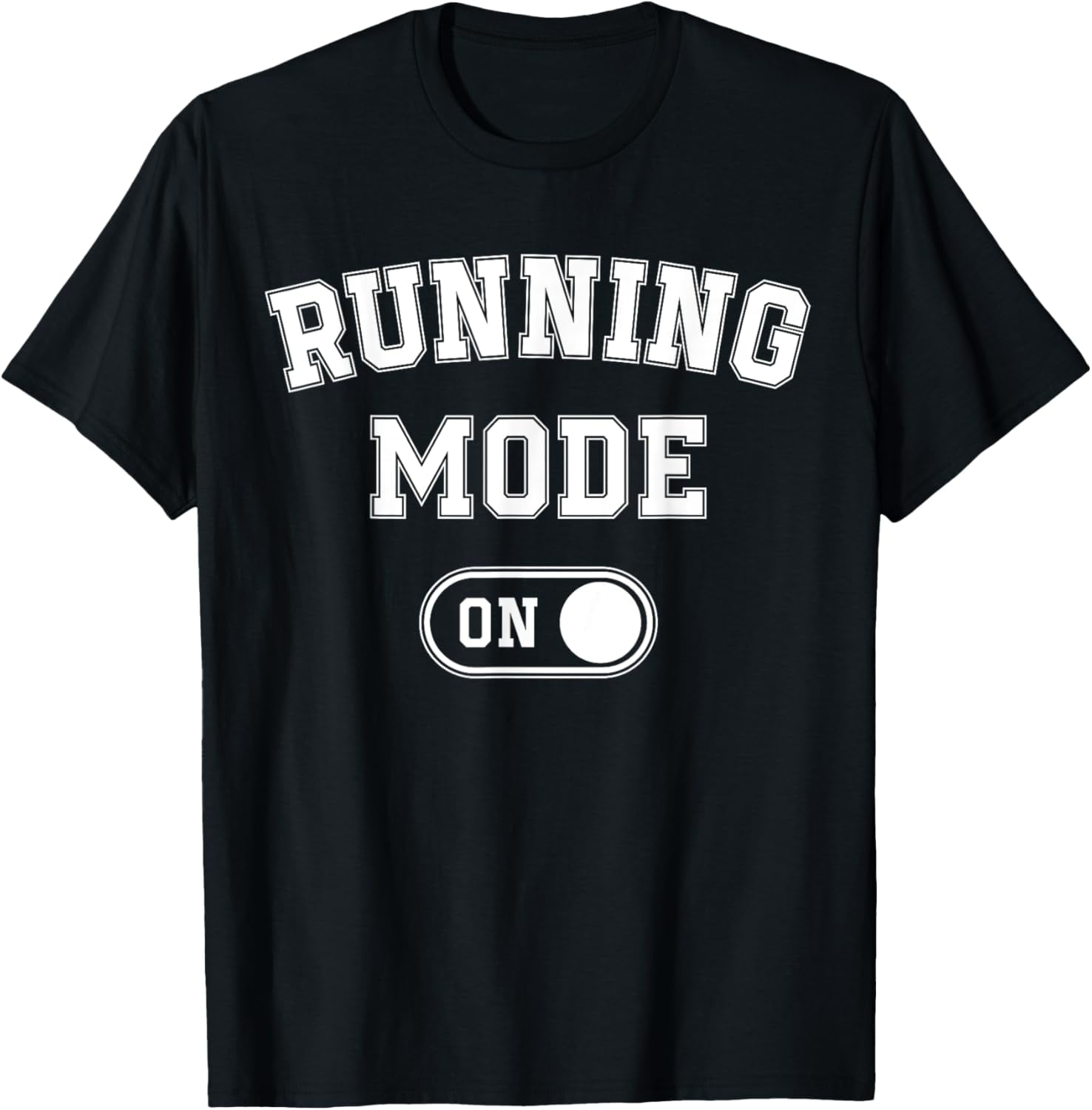 men and women can wear，Running Mode On Funny Runner Gift Marathon ...