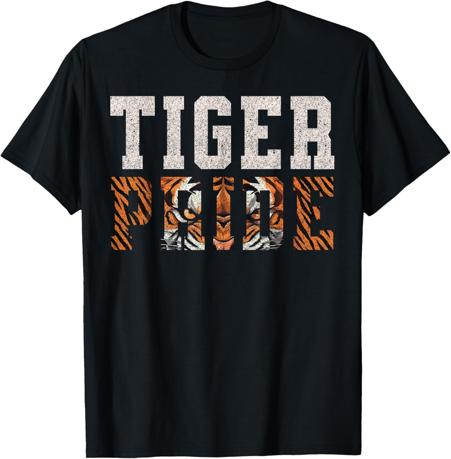 men and women can wear，Tiger Pride Tiger Mascot Vintage School Sports ...