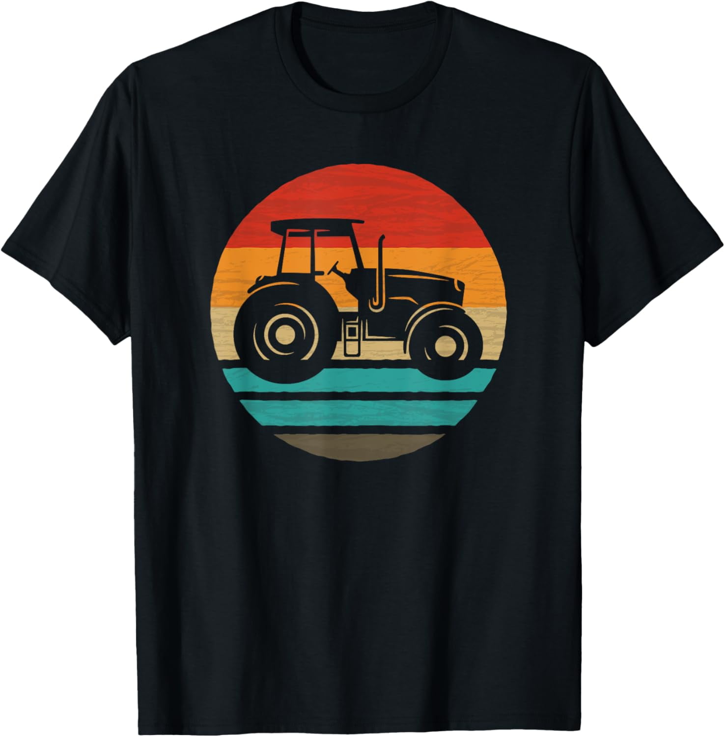 men and women can wear，Tractor Retro Style Vintage T-Shirt - Walmart.com