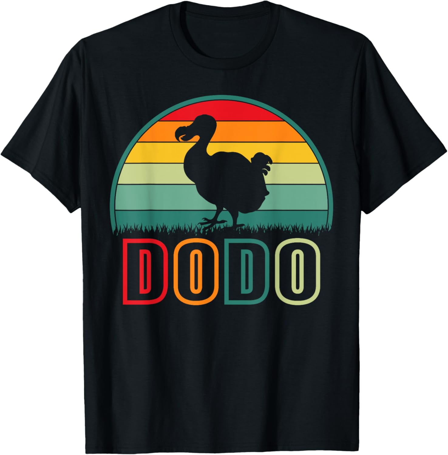 men and women can wear，Vintage Dodo Bird Mauritius Flightless Doudo T-Shirt - Walmart.com