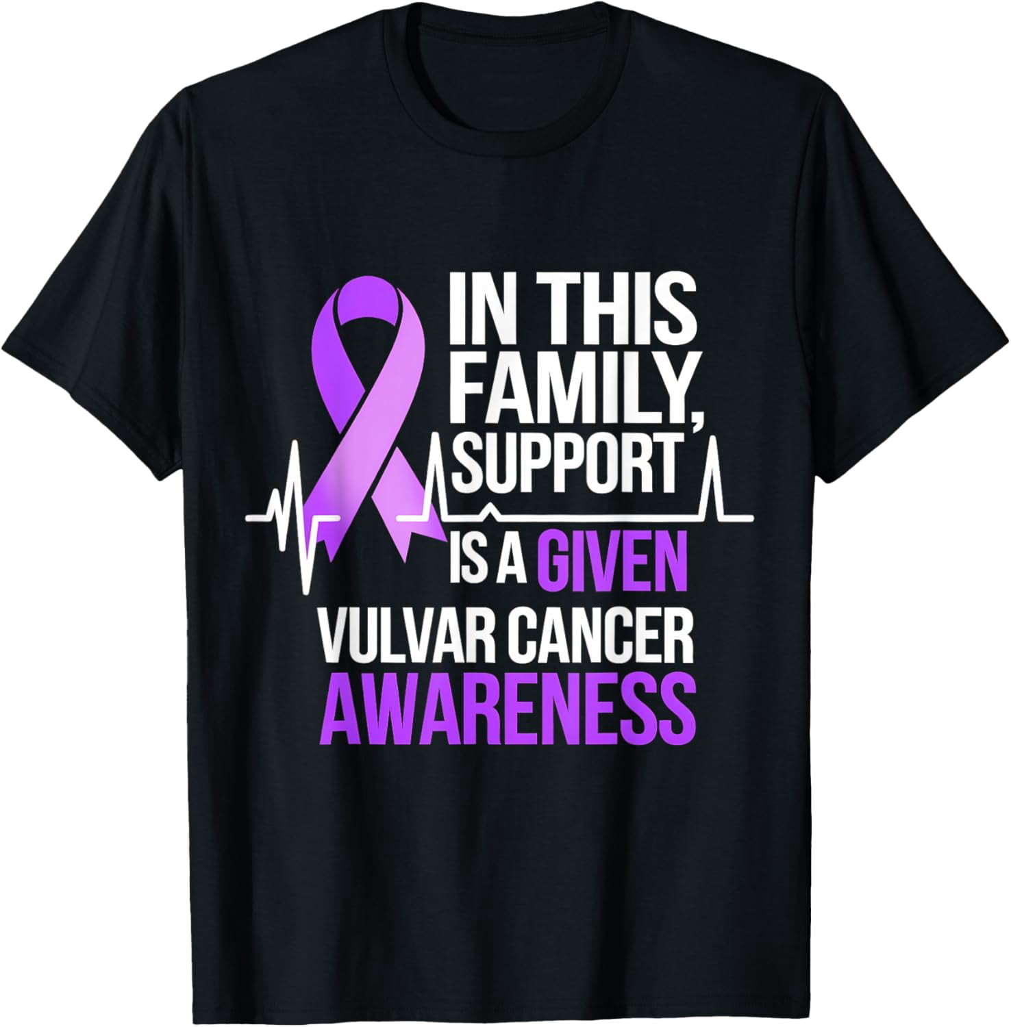 men and women can wear，Vulvar Cancer Awareness Month Heartbeat Support ...