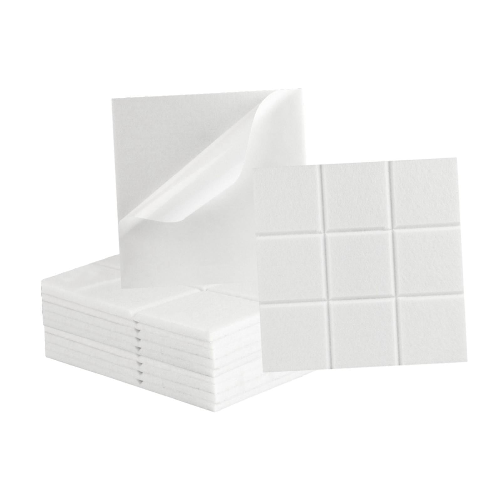 menolana 12 Pieces Tile Sheet Wallpaper Stickers Soundproof Panels ...