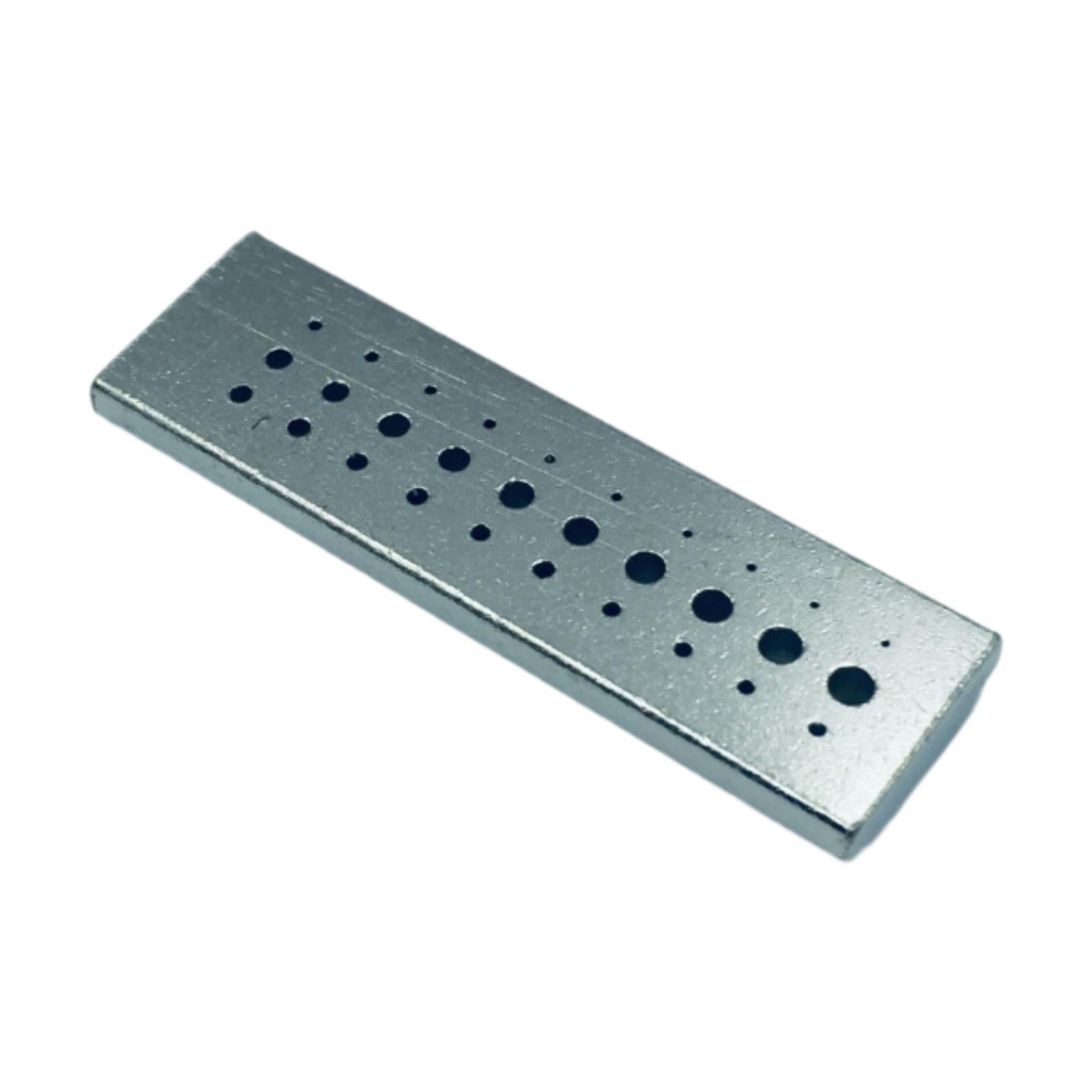menolana 30 Holes Riveting Stake Watchmaking Tool Riveting Tool with ...