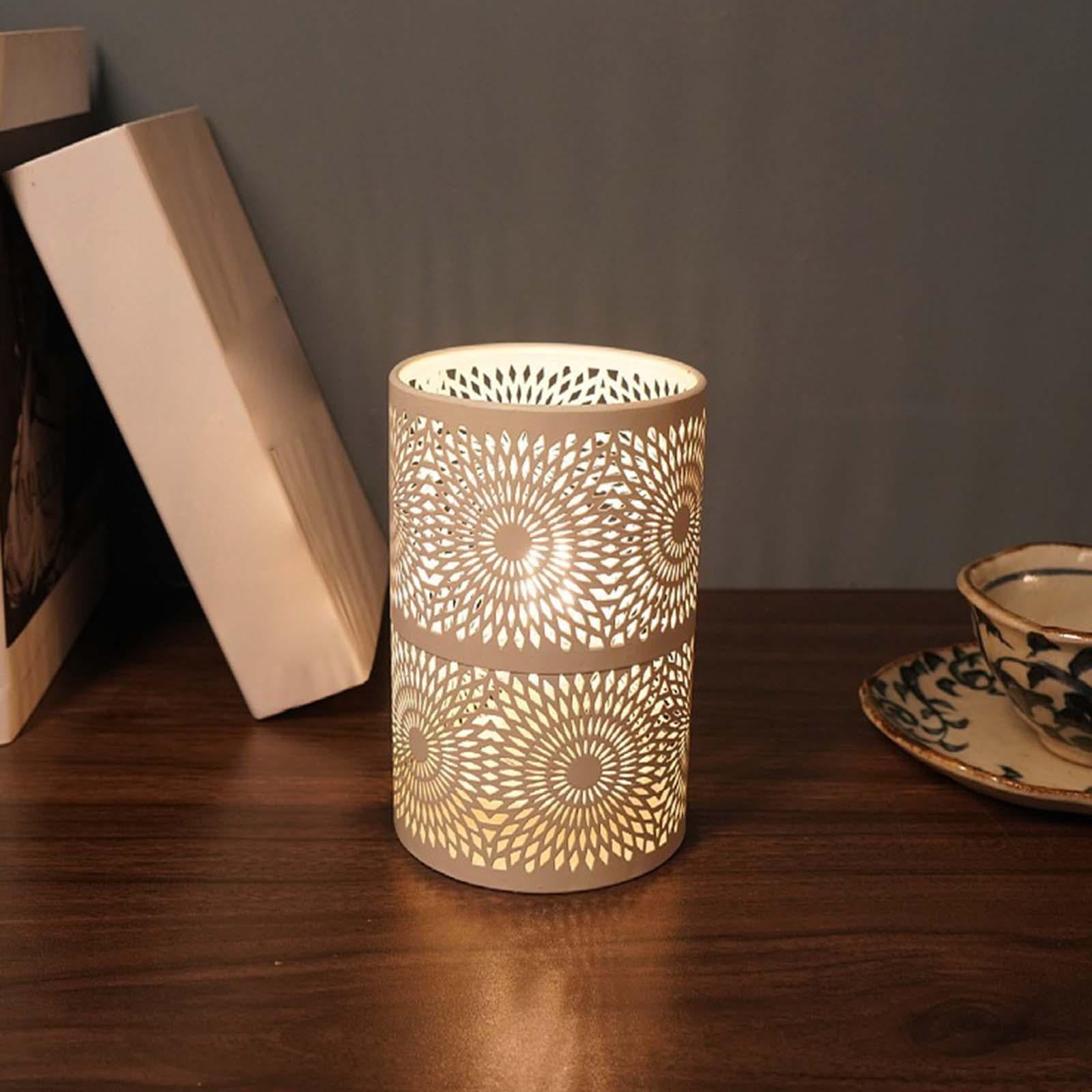 Walmart Small LED Table Desk Lamp, Battery Operated, Decorative Accent ...