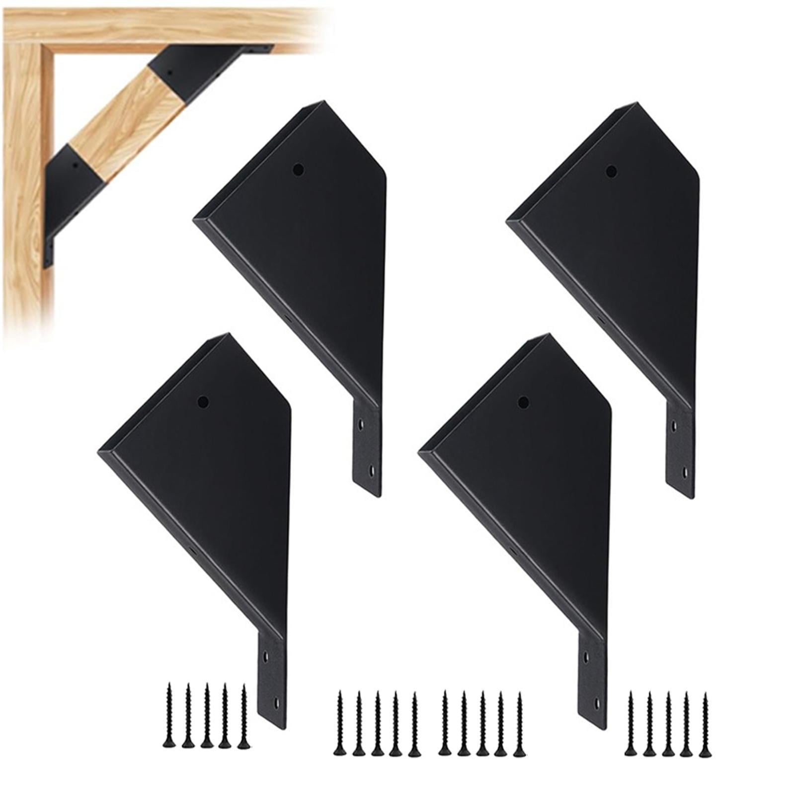 menolana 4 Pieces Pergola Brackets 45° Angle Support Brackets ...