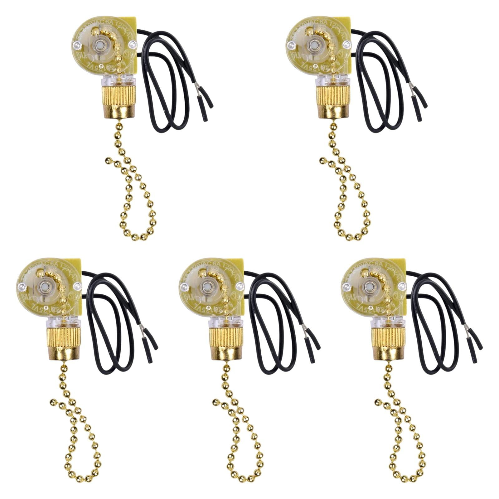 menolana 5 Pieces Pull Chain for Fan Light Ze-109 Professional Sturdy Accessory Ceiling Fans ...