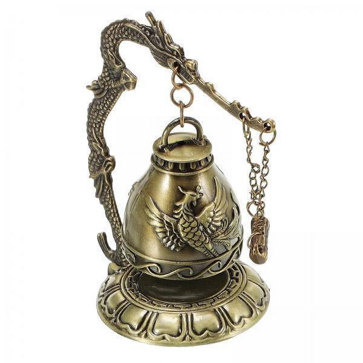 menolana 5xDragon Fengshui Bell Good Luck Bless for Home Desk Decor ...