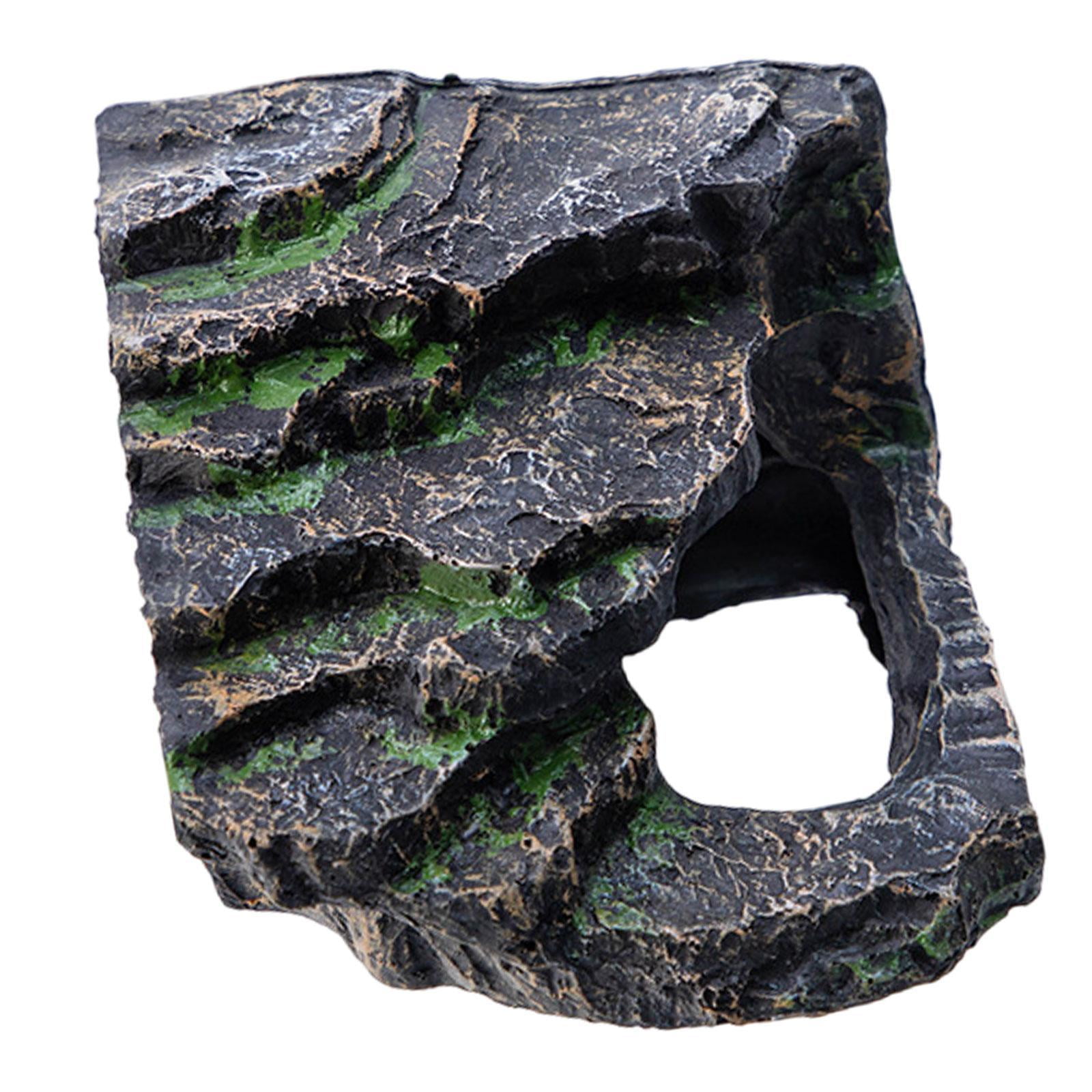 menolana Bearded Dragon Tank Accessories Turtles Basking Reptile Cave ...