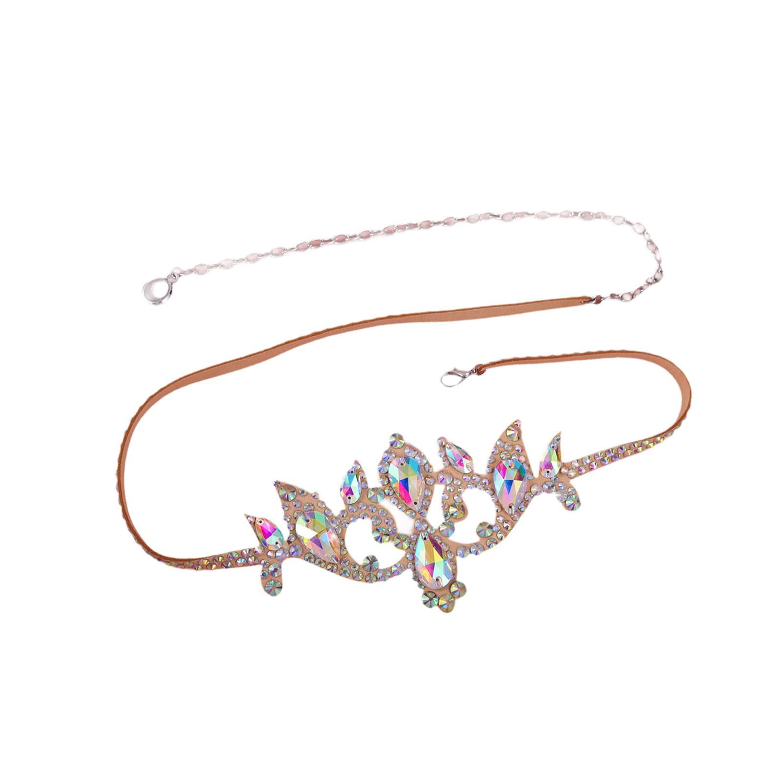 menolana Belly Dance Waist Chain Charm Shiny Belly Chain for Stage ...