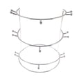 menolana Crown Stand 3 Layer Bracket Metal Headband Display Stand for ...
