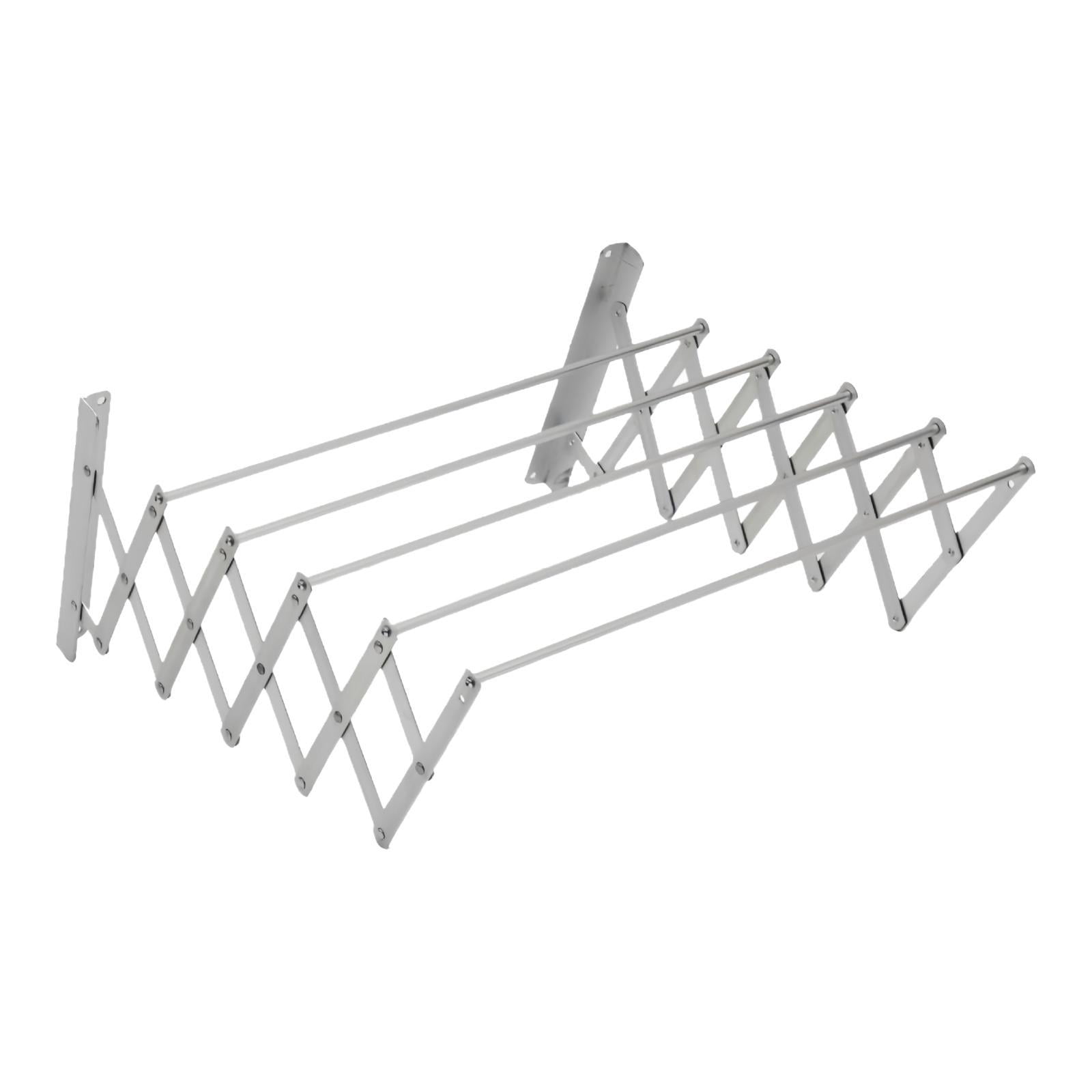 menolana Folding Towel Rack Telescopic Wall Mounted Easy to Install ...