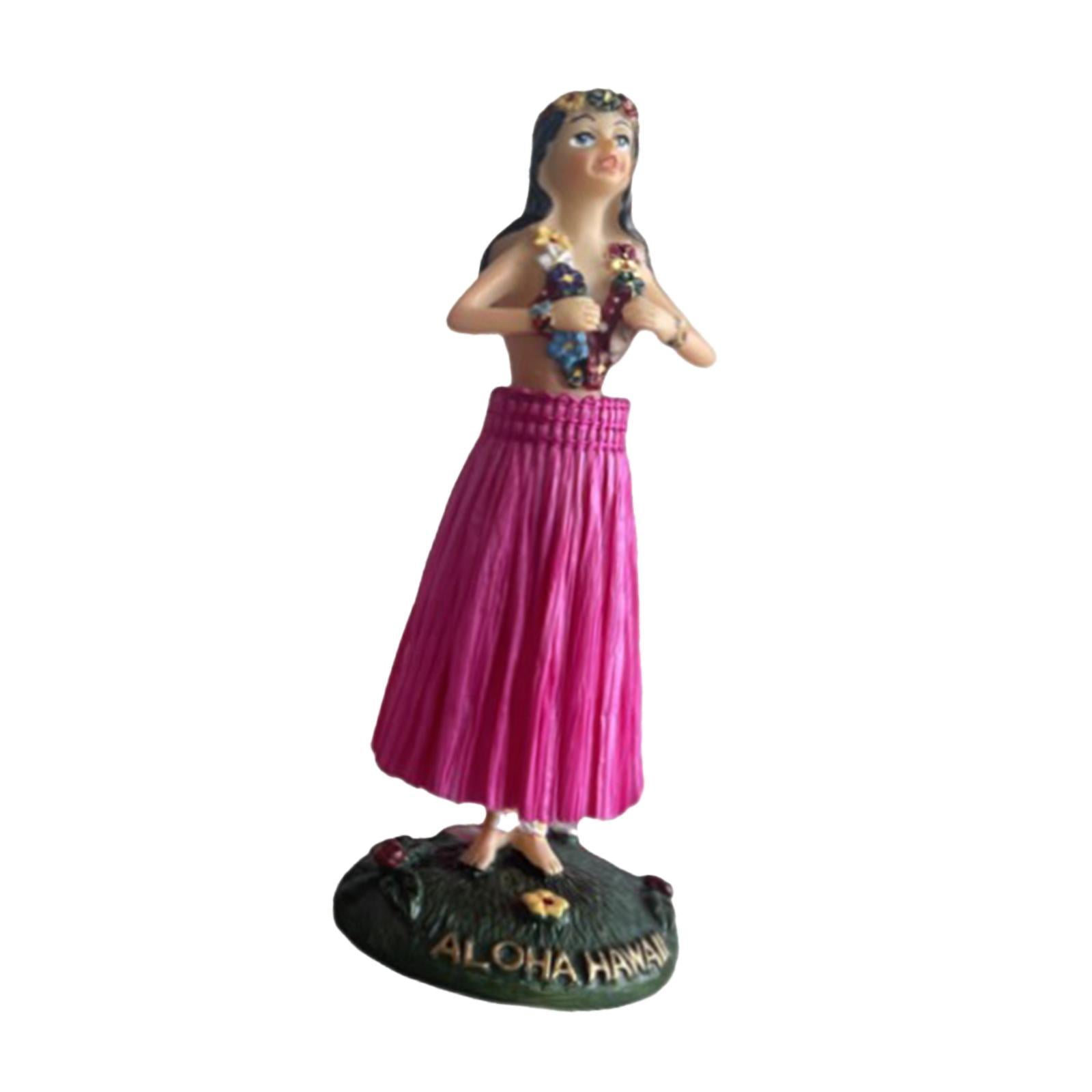 menolana Girl in Skirt Statue Car Dashboard Doll, Artwork Adornment ...