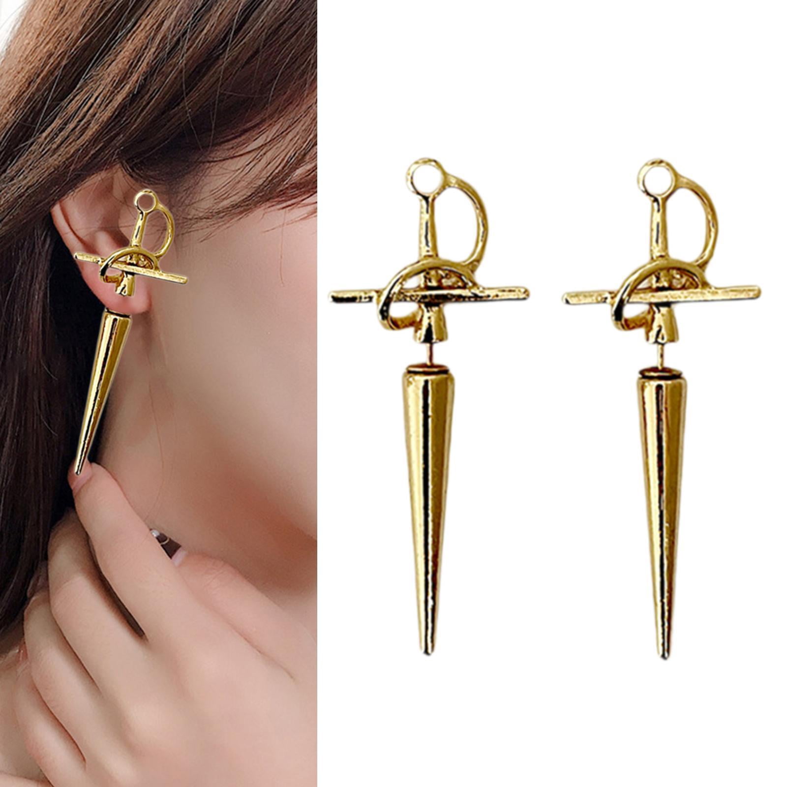 menolana Gothic Earrings Halloween Earrings Renaissant Festival Costume ...