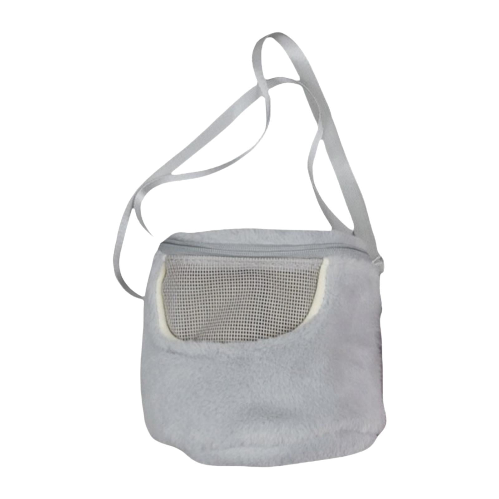 menolana Hamster Travel Carrier Bag Small Pet Carrier Bag with Mesh ...