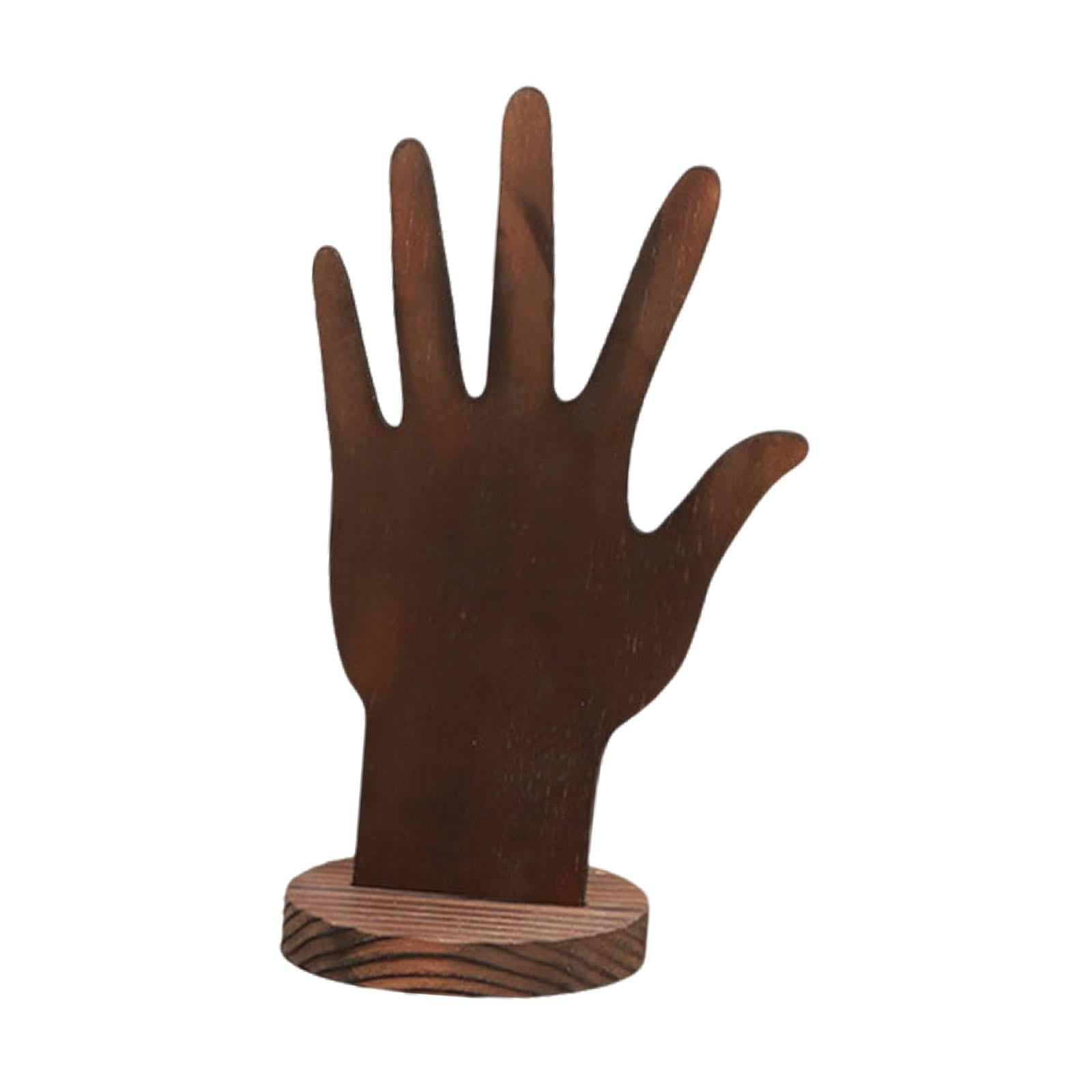 menolana Hand Mannequin, Jewelry Manual Exhibition Holder, Wood, Stable ...