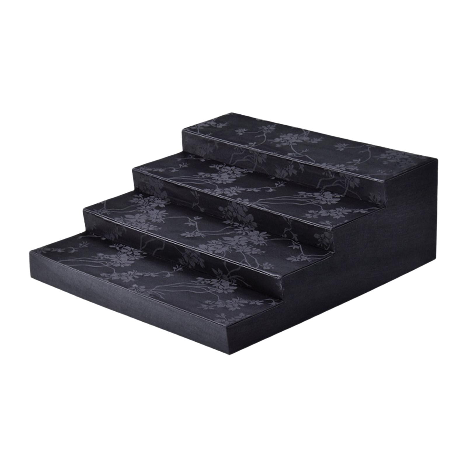 menolana Jewelry Display Stand Display Riser 4 Tier Multipurpose Tiered ...