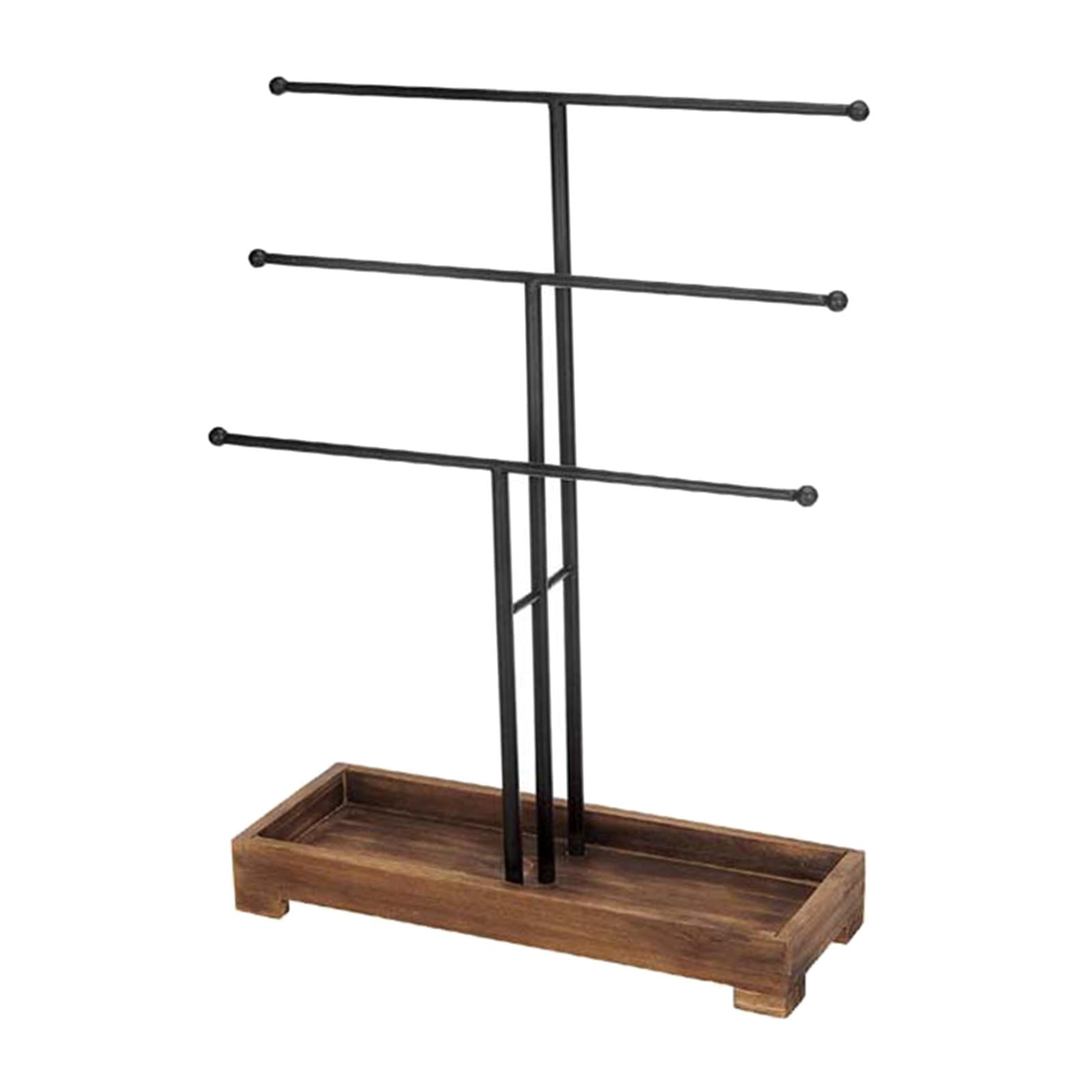 menolana Jewelry Organizer Stand Metal Jewelry Display Stand for ...