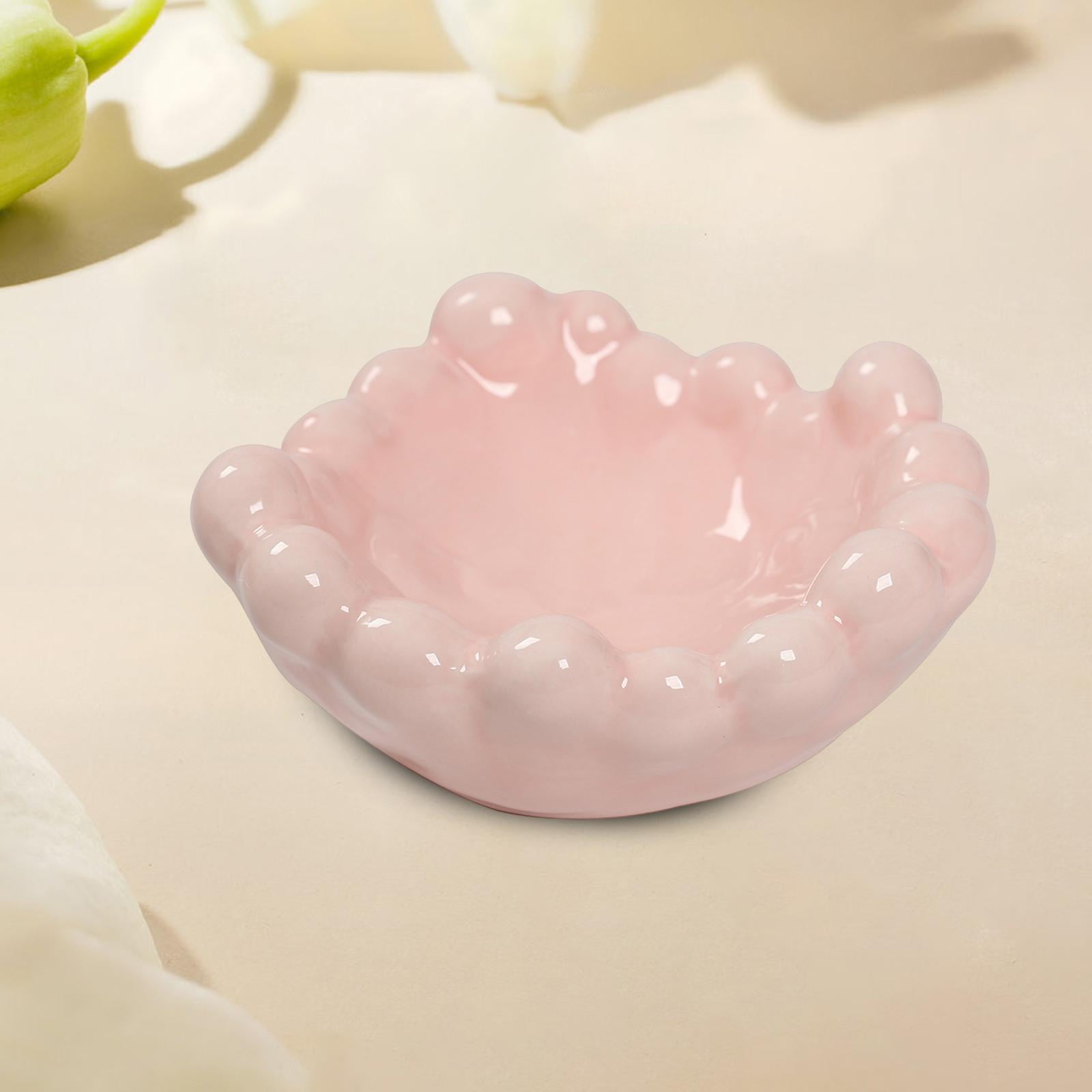 menolana Jewelry Tray, Key Bowl Ceramic Vanity Tray Decorative Trinket ...