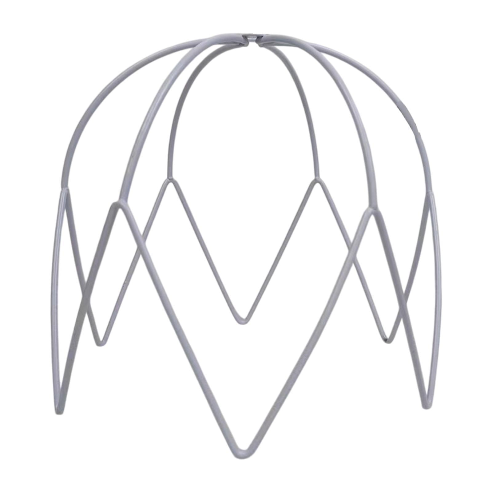 menolana Metal Cage , DIY Lampshade Frame, Industrial Pendant Light ...