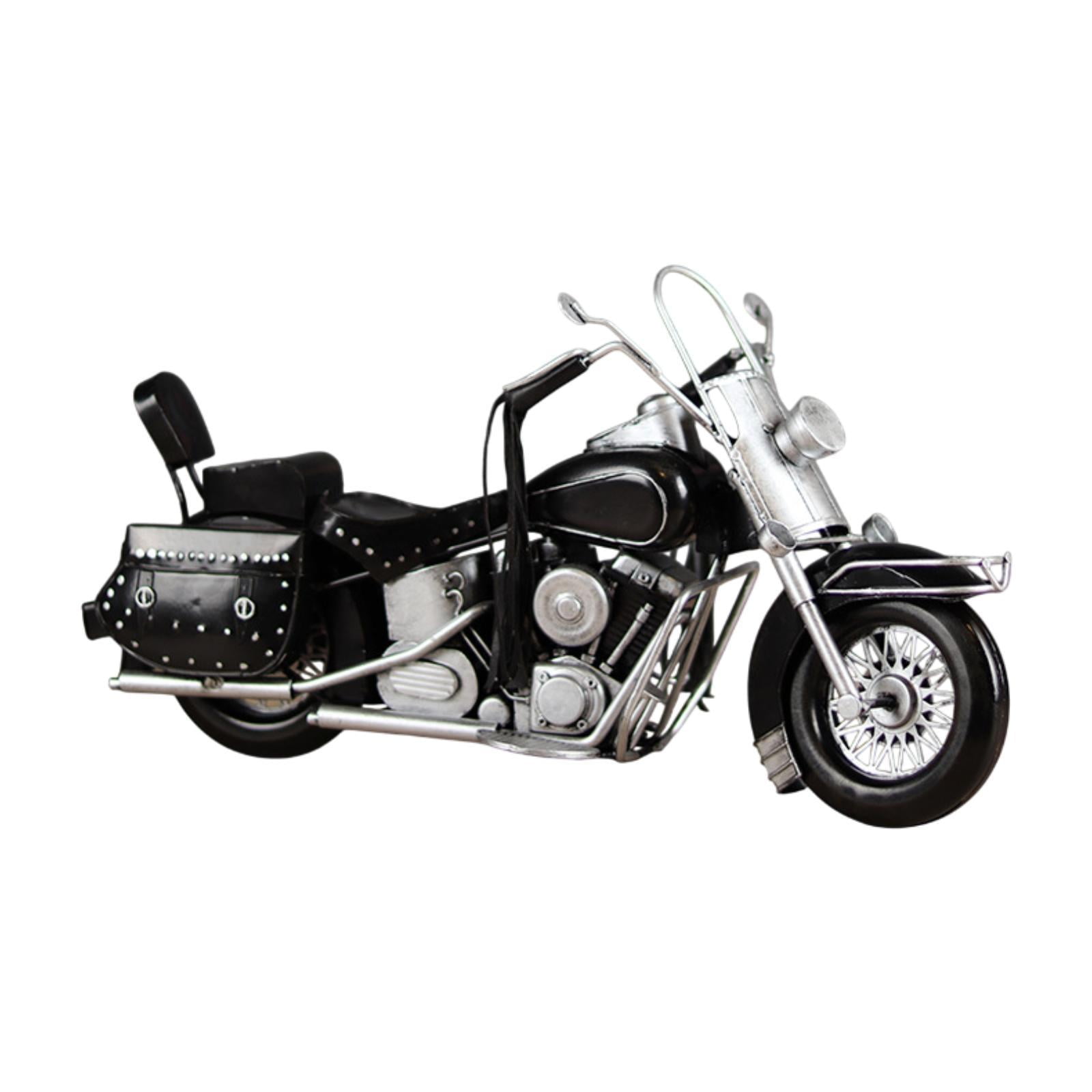 menolana Metal Three Wheeled Motorcycle Figurine Statue Ornament ...