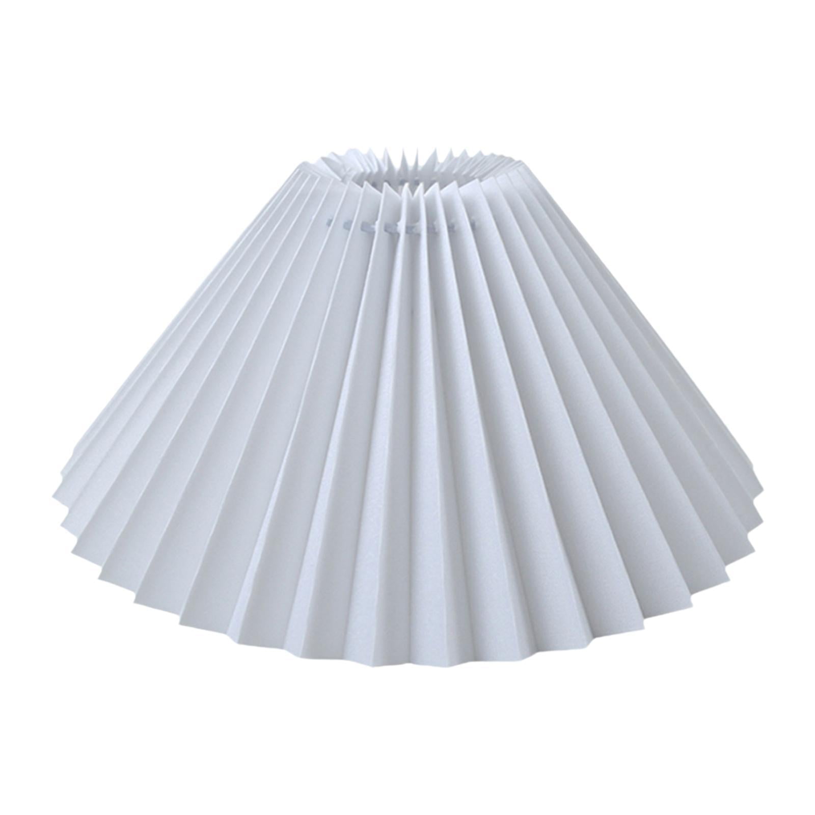 menolana Pleated Table Lamp Shade Floor Lamp Shade Easy Assembly Modern ...