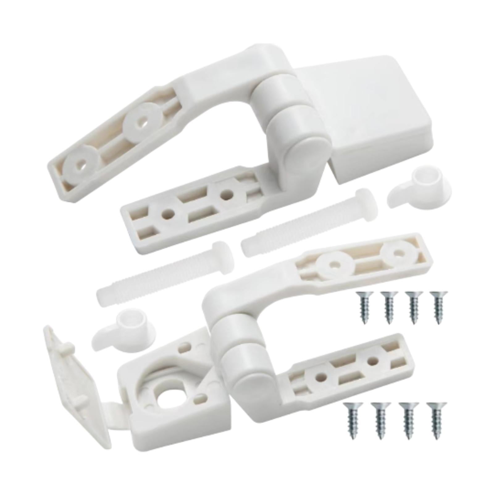menolana Toilet Lid Hinges Fixtures Set Parts Kit Professional Lid ...