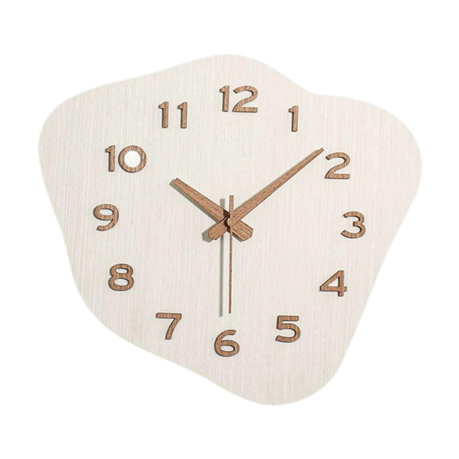 menolana Wall Clock Wall Decoration Inside in The Silent Asymmetrical ...