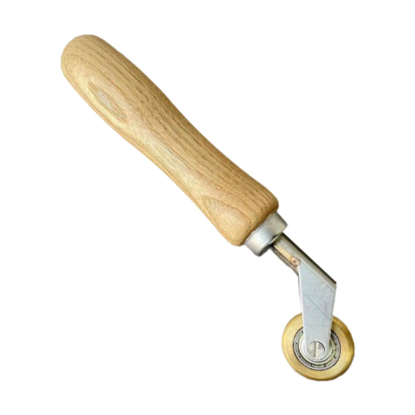 menolana Wallpaper Seam Roller Edge Press Roller Wood Aluminum Alloy ...