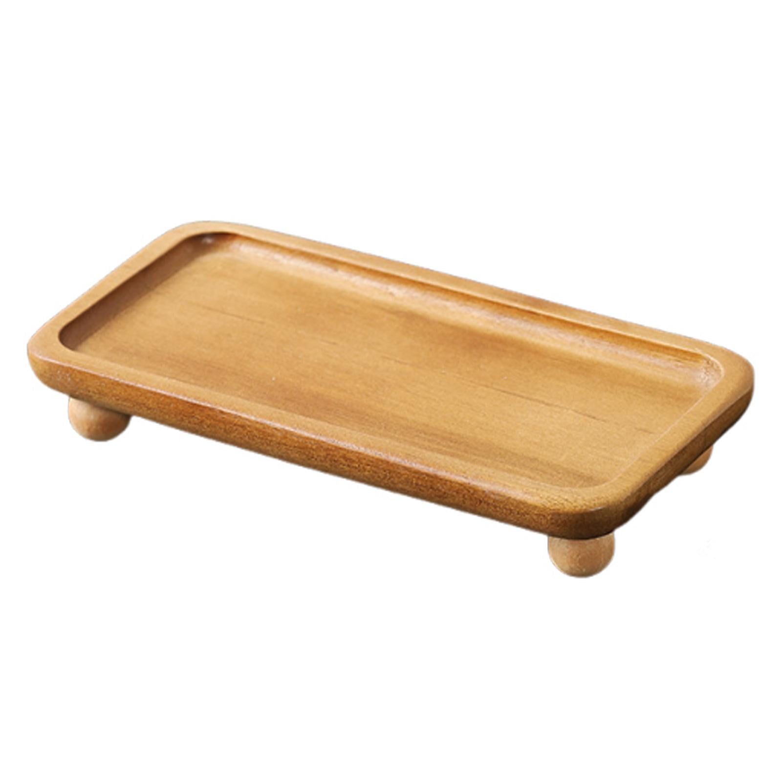 menolana Wood Pedestal Stand Decorative Wooden Riser Rustic Display ...