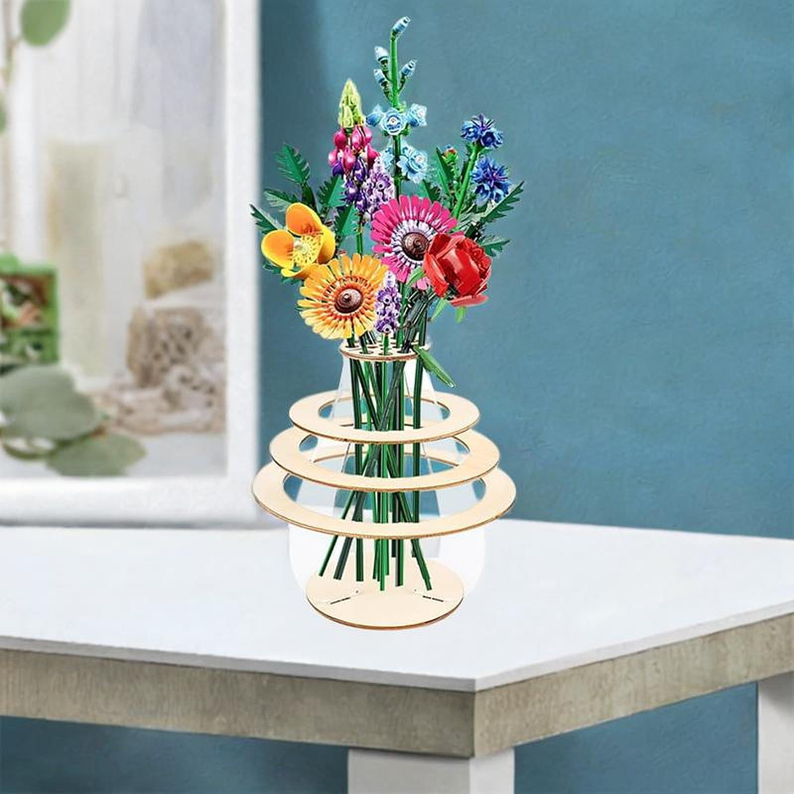 menolana Wood Vase Decoration Simple Installation Versatile Handcrafted ...